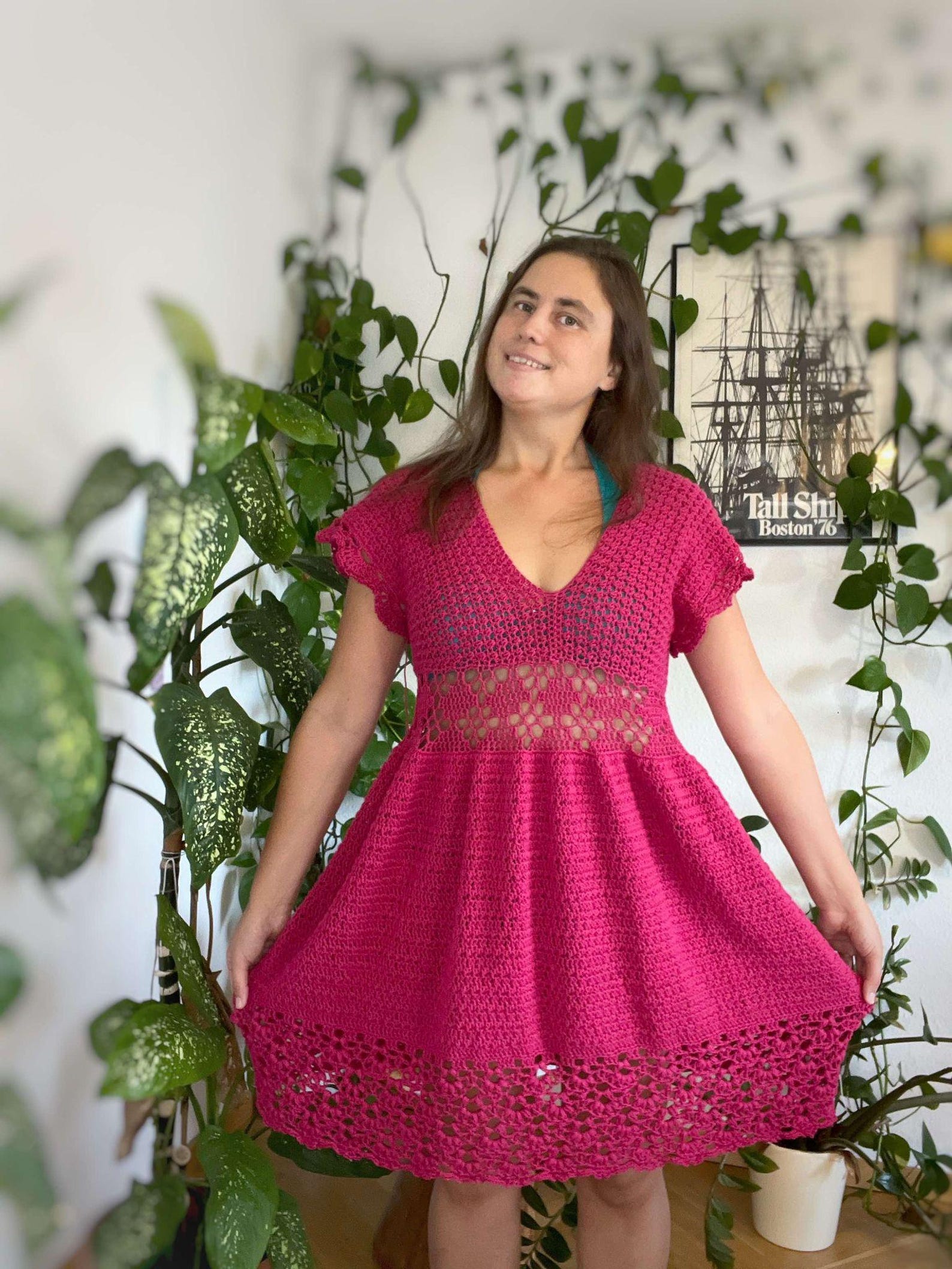 Crochet Dress WRITTEN PATTERN (neptune Dress) - Etsy