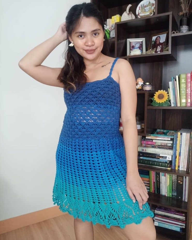 Crochet Dress WRITTEN PATTERN the Wonderland Dress - Etsy