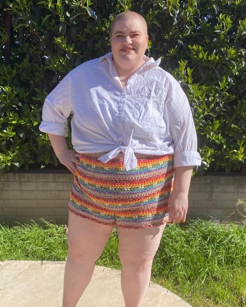 Crochet Shorts WRITTEN PATTERN florette Shorts - Etsy