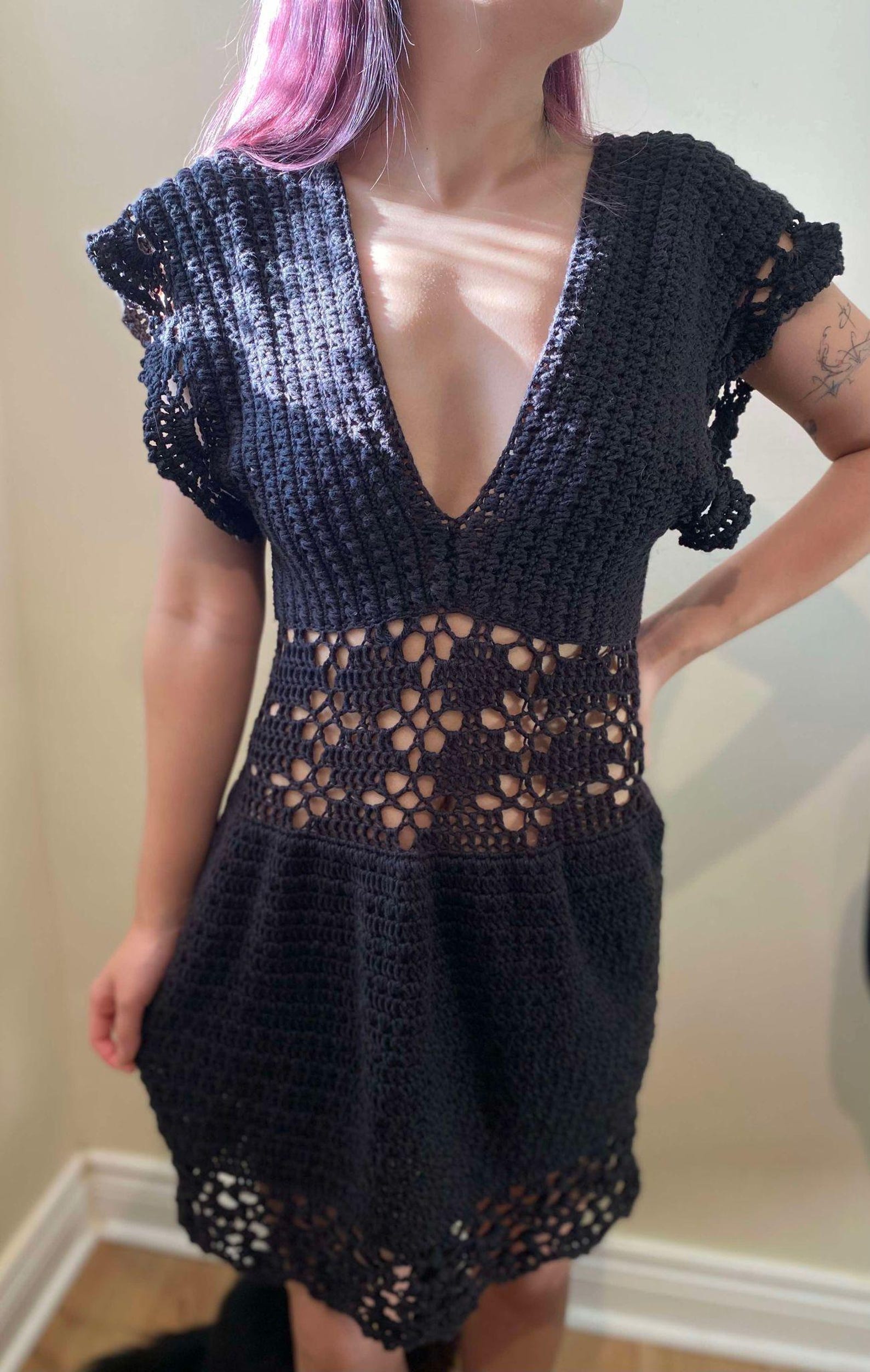 Crochet Dress WRITTEN PATTERN (neptune Dress) - Etsy