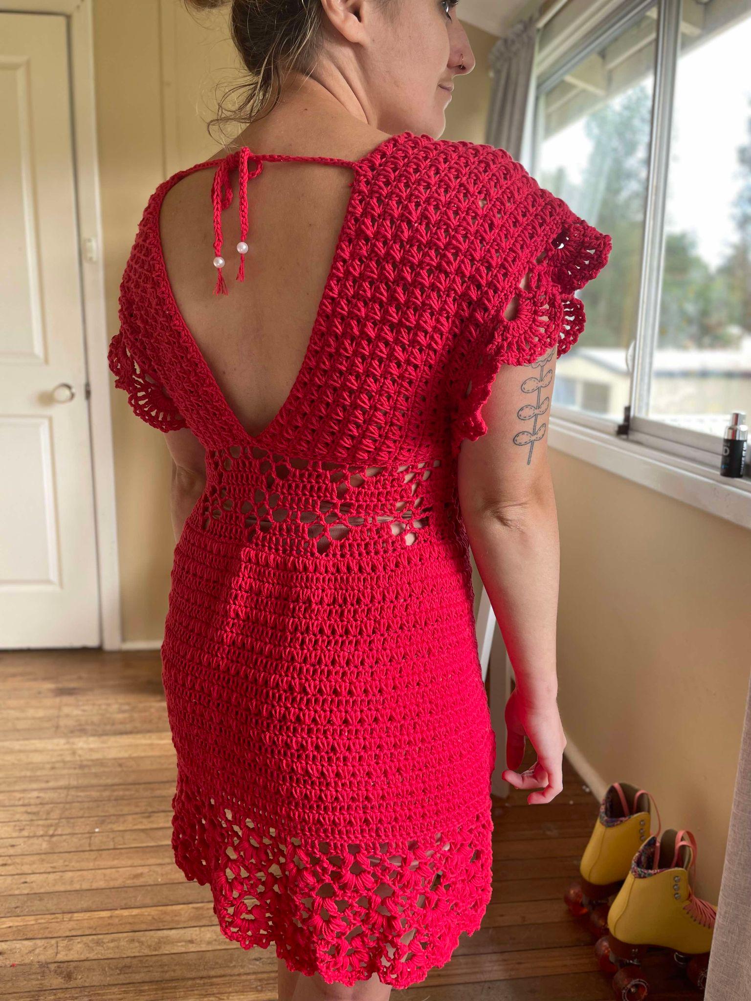 Crochet Dress WRITTEN PATTERN (neptune Dress) - Etsy