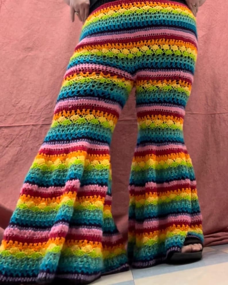 Crochet Flares WRITTEN PATTERN - Florette Flares! - Etsy