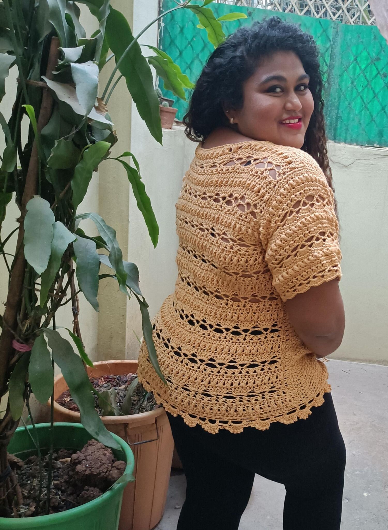 Crochet Flared Top - WRITTEN PATTERN - Etsy Australia