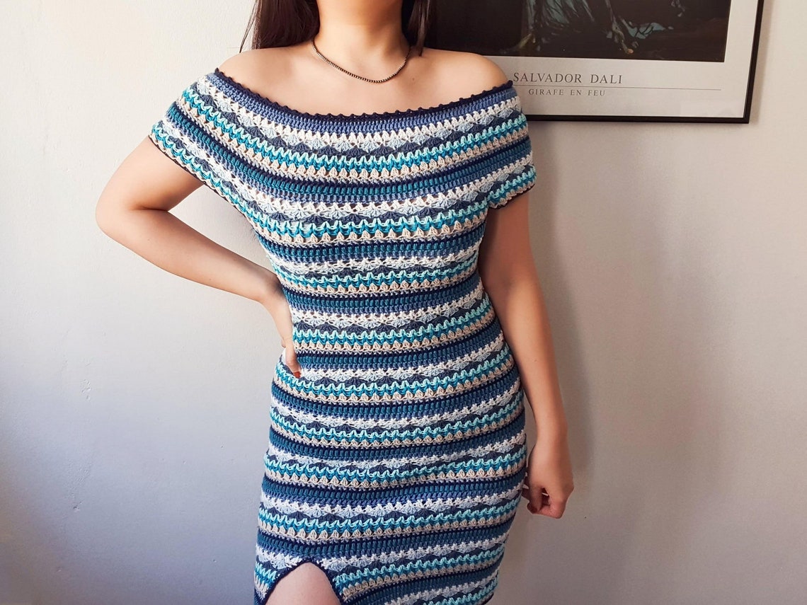 Crochet Dress WRITTEN PATTERN florette Dress - Etsy