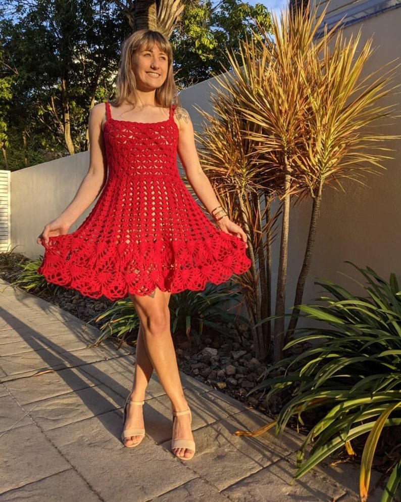 Crochet Dress WRITTEN PATTERN the Wonderland Dress - Etsy