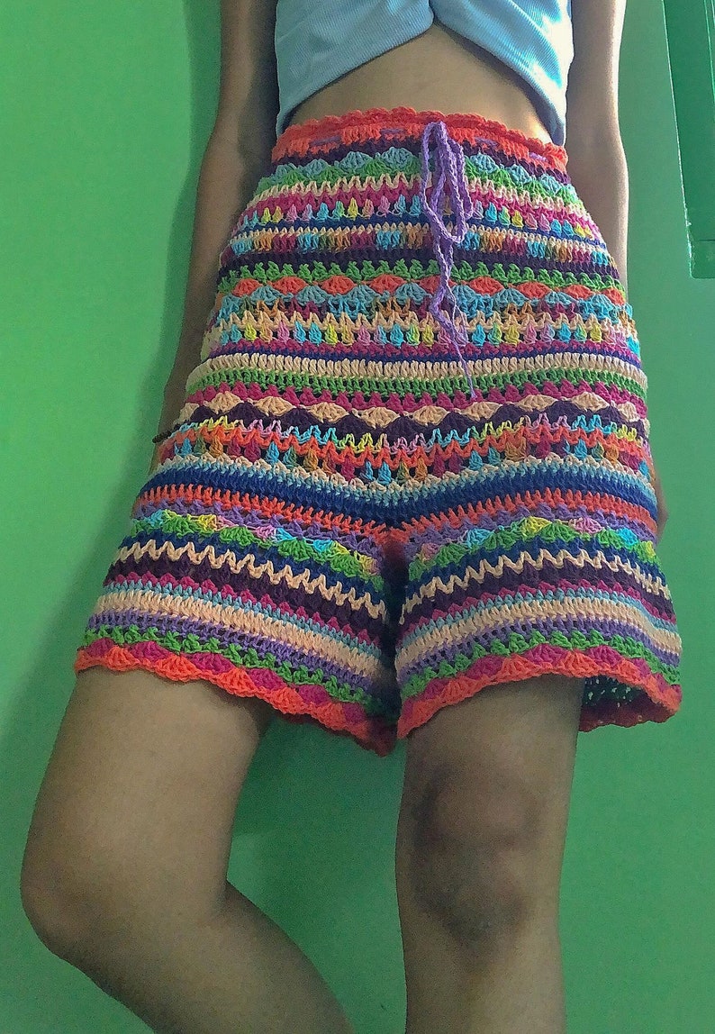 Crochet Shorts WRITTEN PATTERN florette Shorts - Etsy