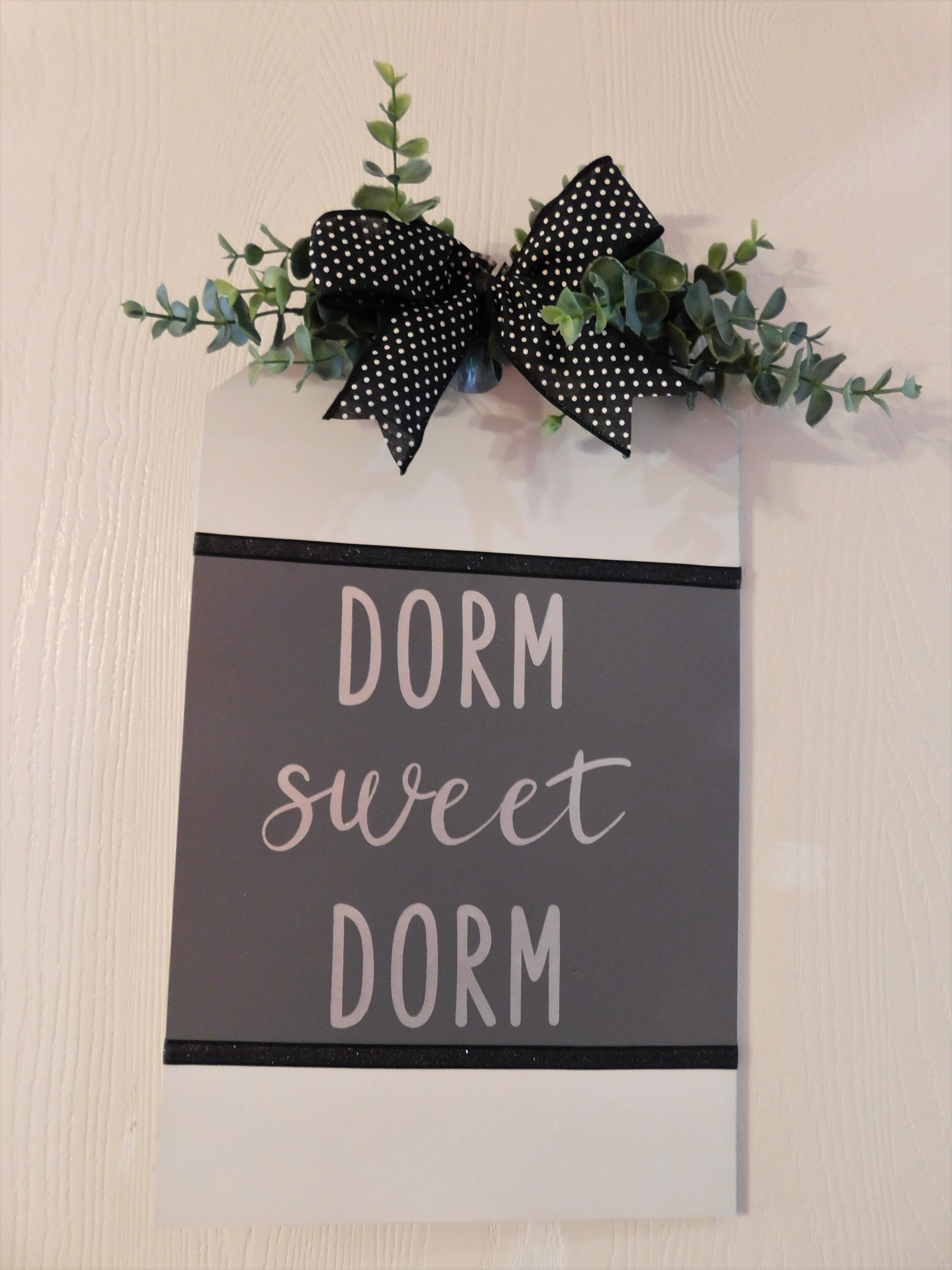 Dorm Sign Dorm Sweet Dorm College Room Sign College Room | Etsy