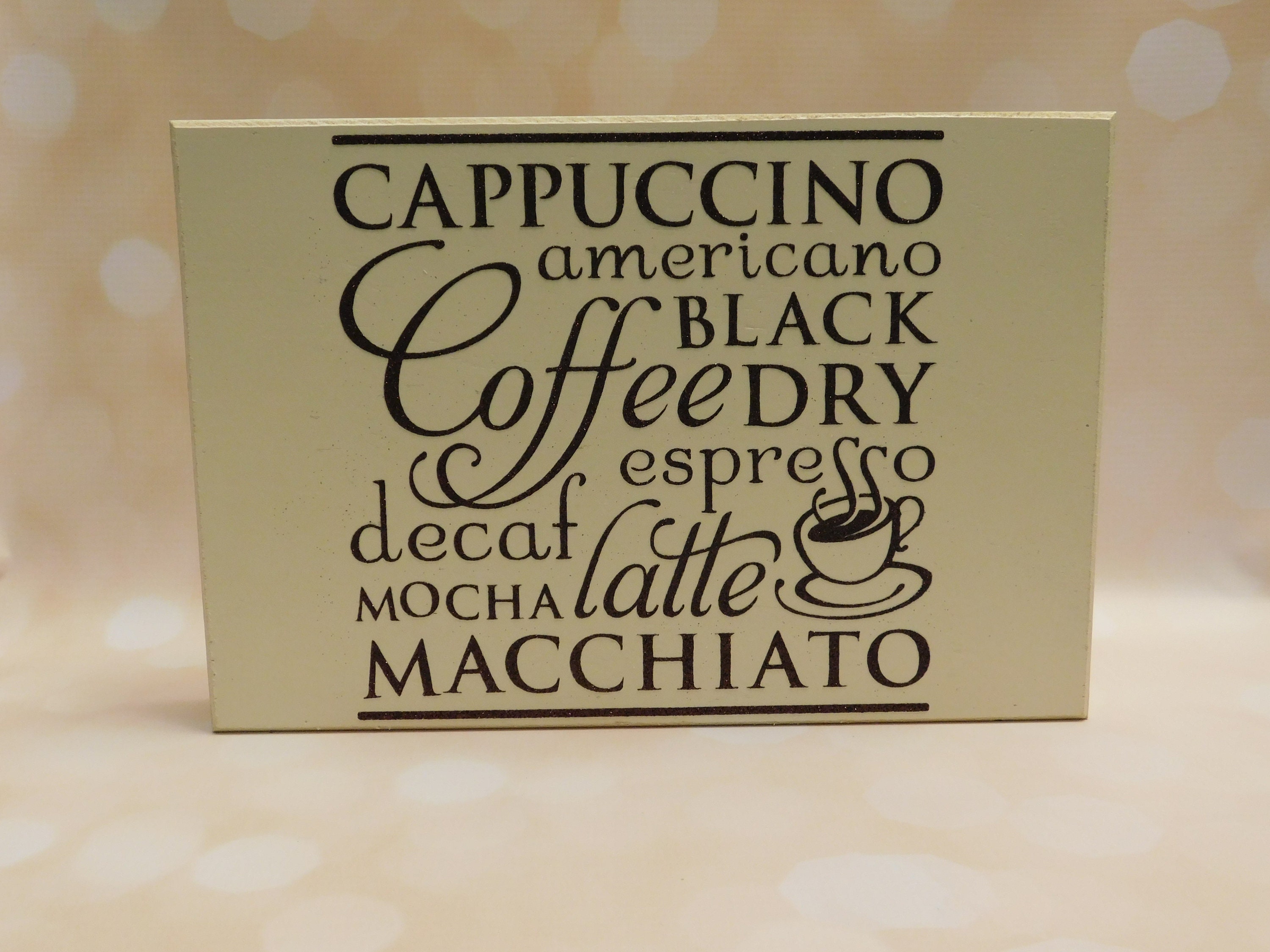 Coffee Bar Sign, Coffee Bar, Coffee Sign, Coffee Kitchen Sign, Coffee ...