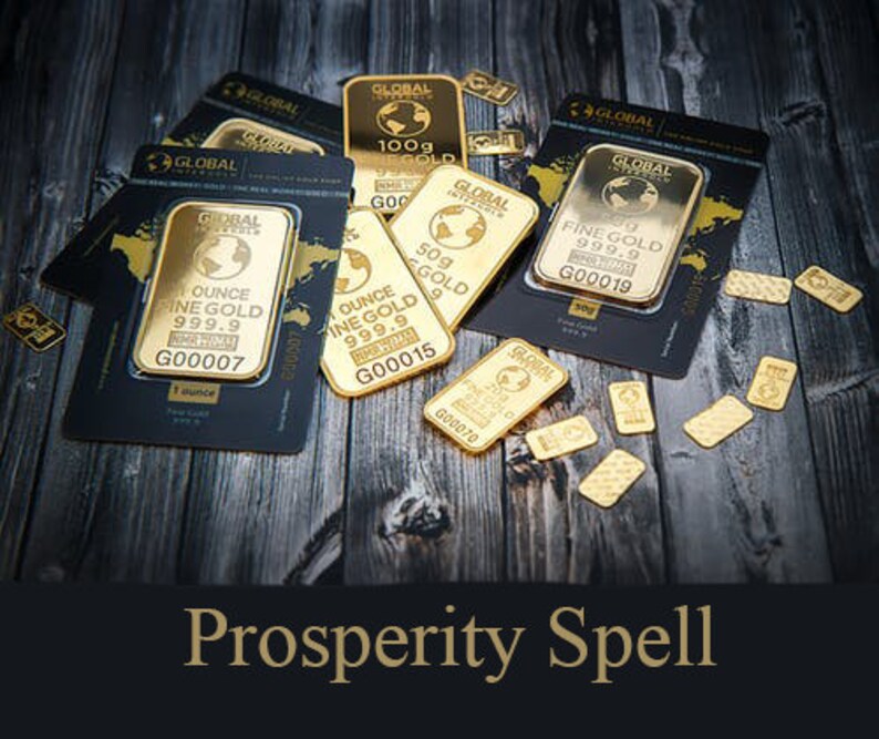 Prosperity Spell Money Spell Earnings Spell | Etsy