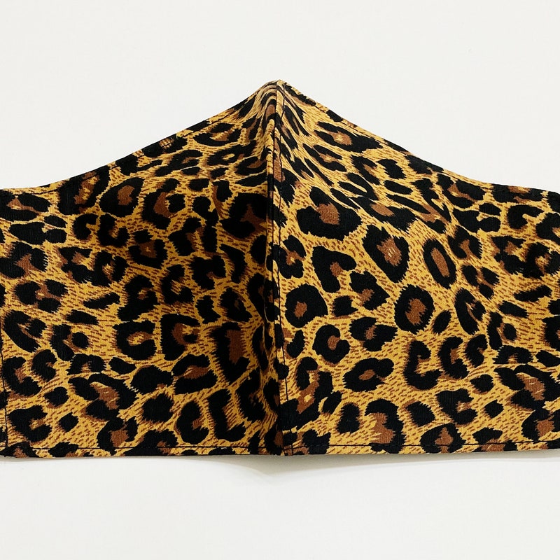 Cheetah Face Mask - Etsy