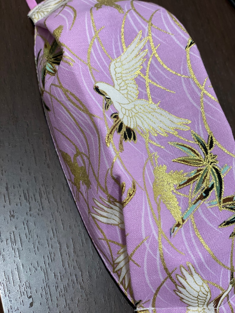 Japanese fabric face masks 3D face masks with filter insert | Etsy