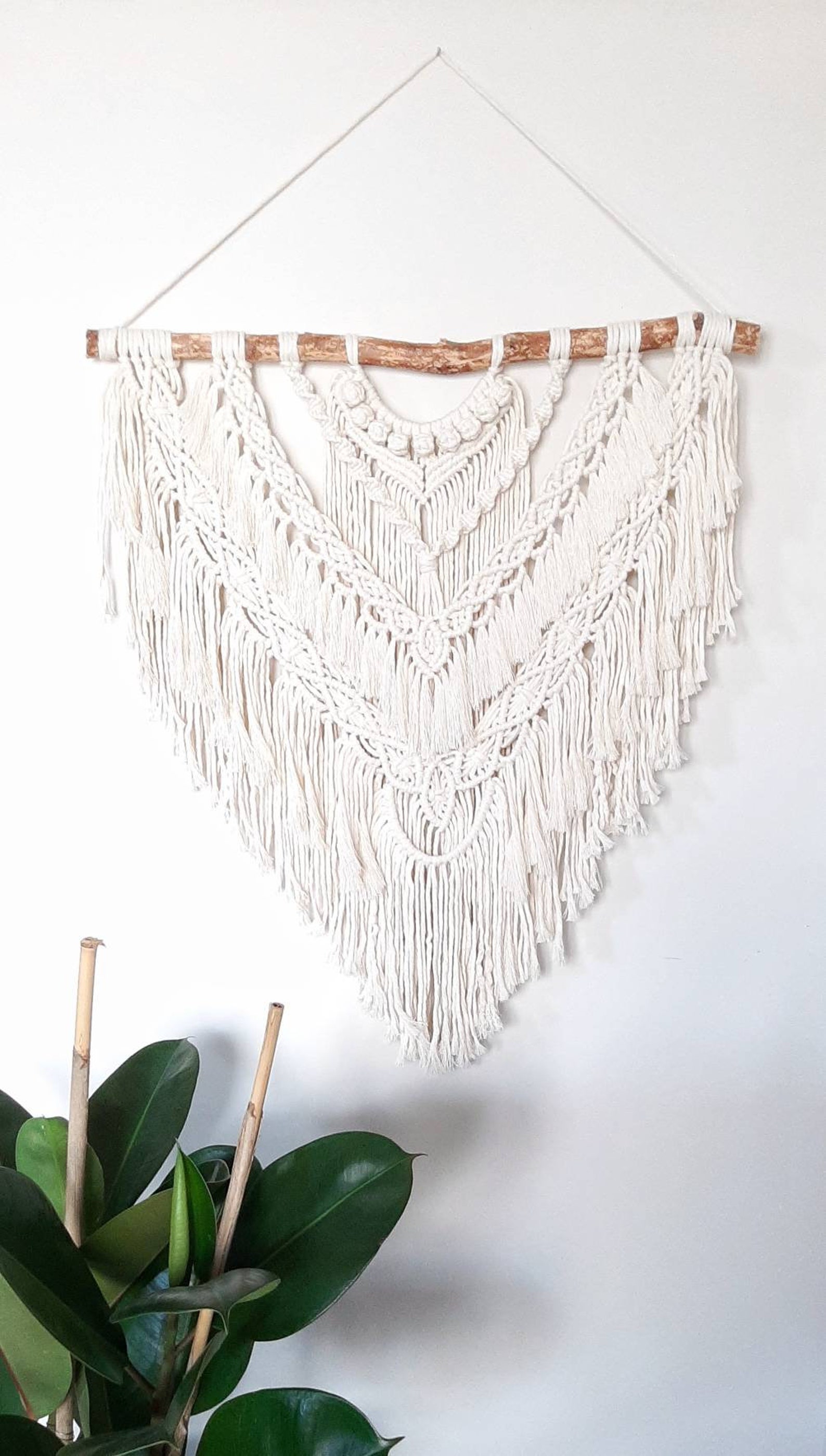 Large Boho Macrame Wall Hanging Boho Decor Bohemian Home | Etsy