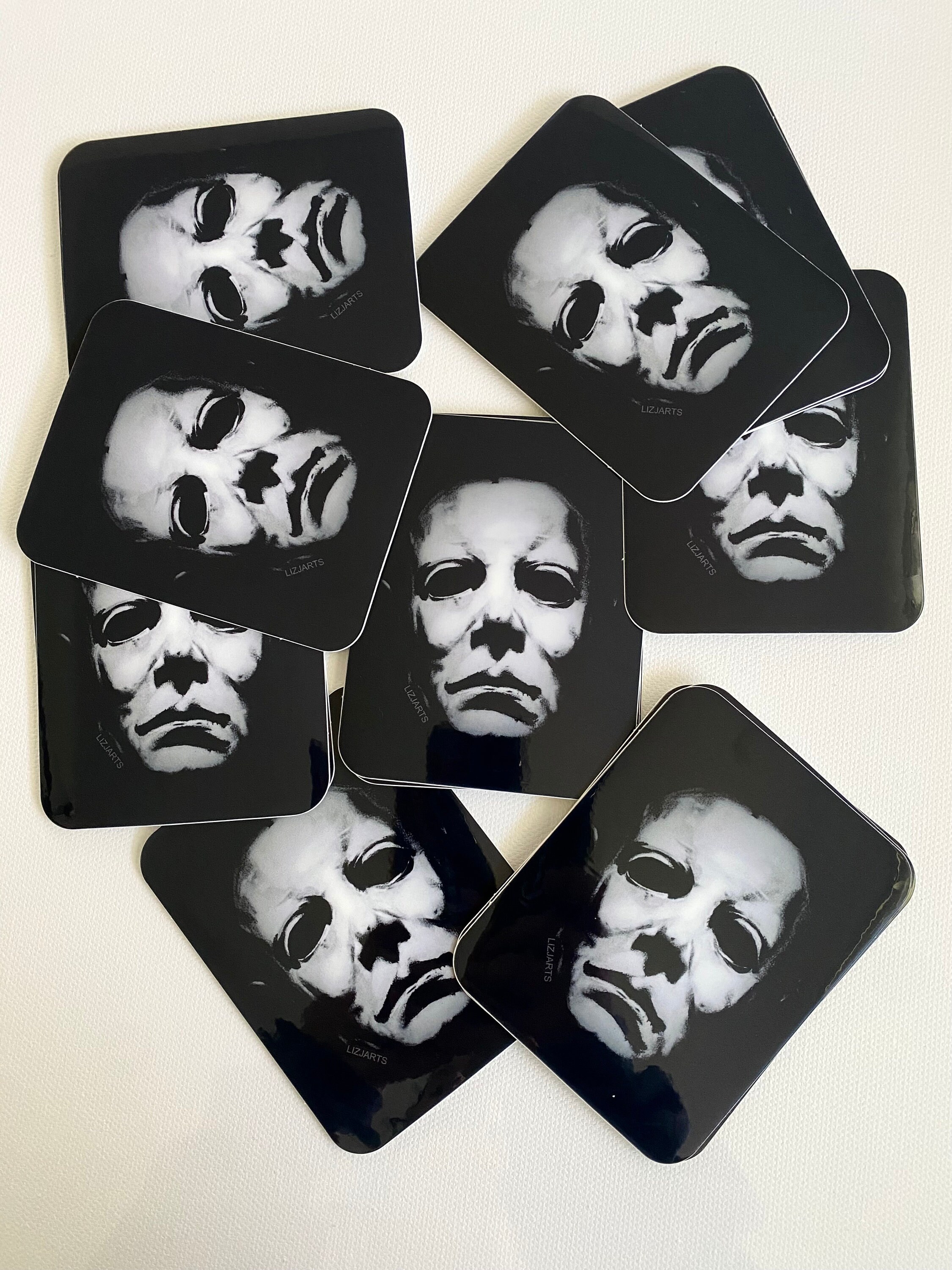 3”x3.8” Michael Myers Super Gloss Sticker - Etsy