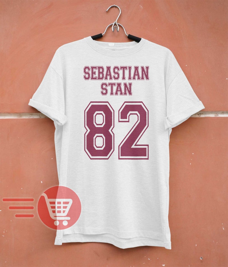 Sebastian Stan Shirt Sebastian Stan T-shirt Bucky Barnes - Etsy