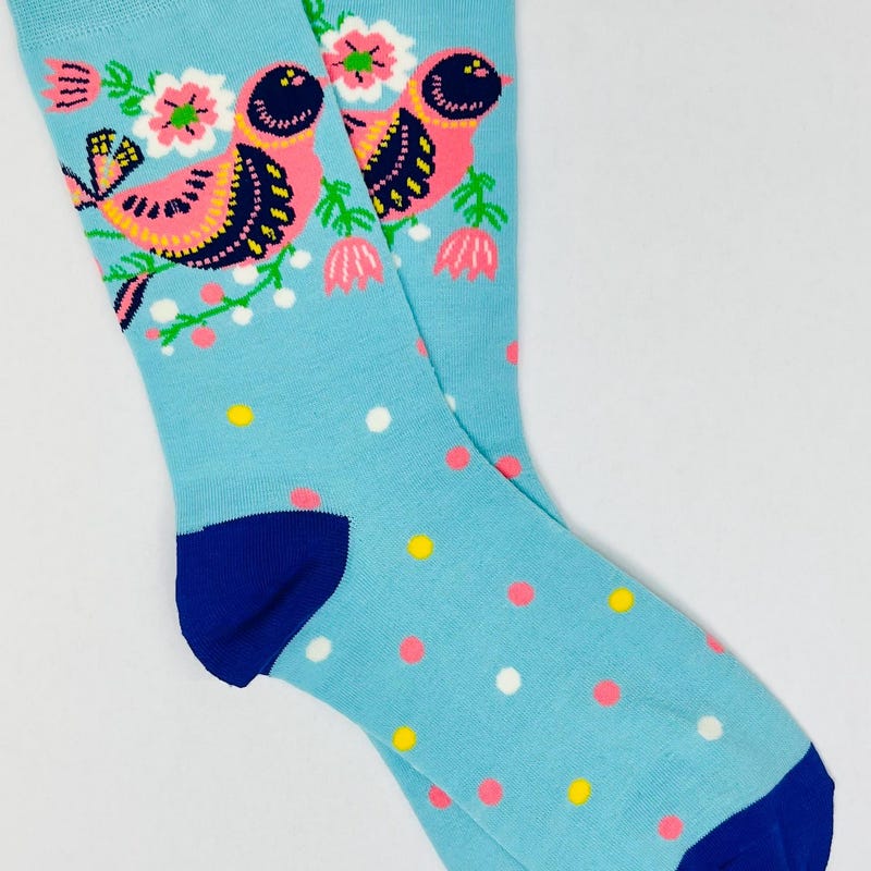 Polka Dot Bird - Etsy