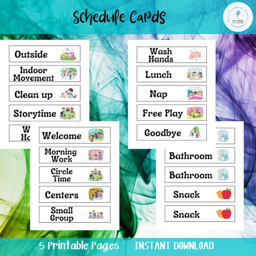 Visual Schedule - Etsy