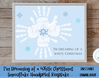 Christmas Gnome Handprint Art Christmas Crafts for Kids - Etsy