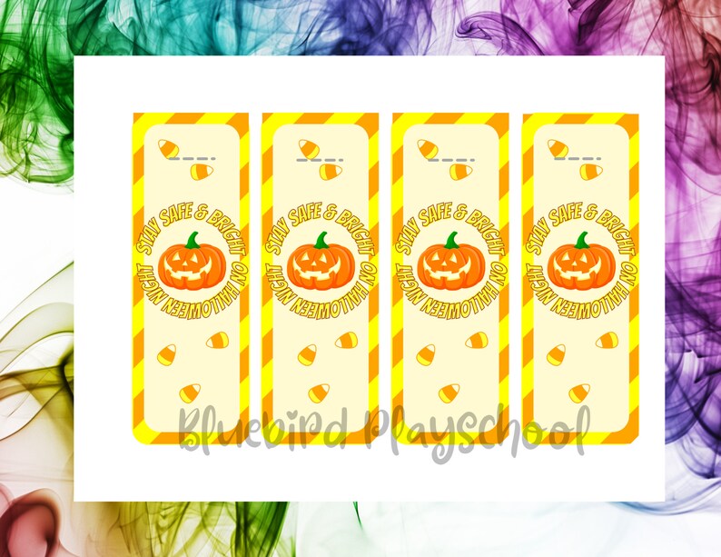 Halloween Gift Tag Classroom Student Gifts Lanyard - Etsy