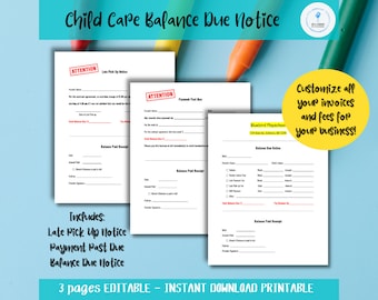 Daycare Late Payment - Etsy