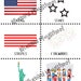 4th of July Visual Cards Patriotic Flash Cards Printable Digital ...