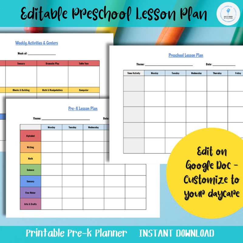 Preschool Centers - Etsy