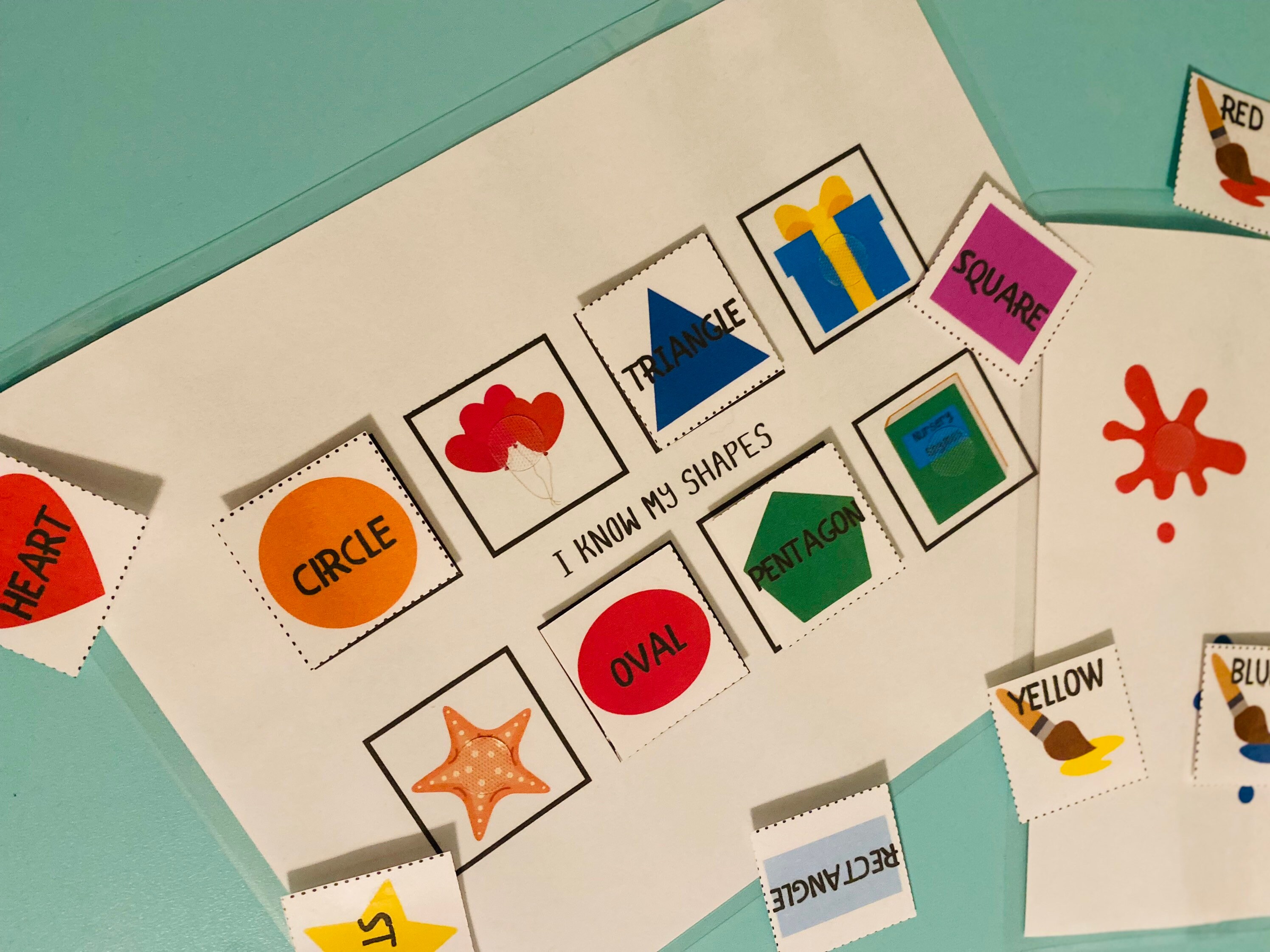 Preschool Toddler Learning Sheets Busy Binder Alphabet - Etsy