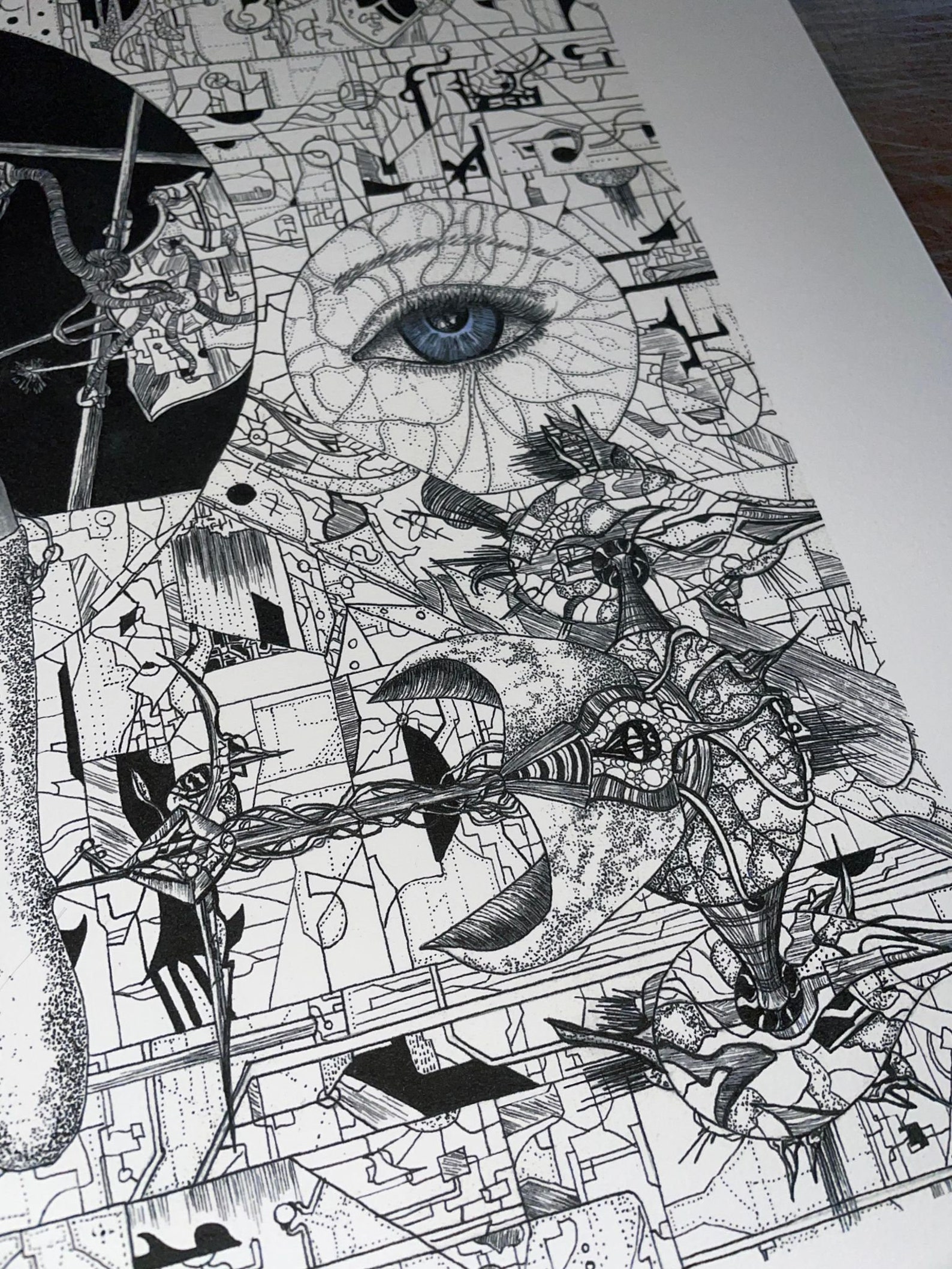 TOOL "infinite Horizons" Line Art Print - Etsy