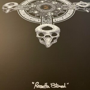 TOOL "rosetta Stoned" Art Print - Etsy
