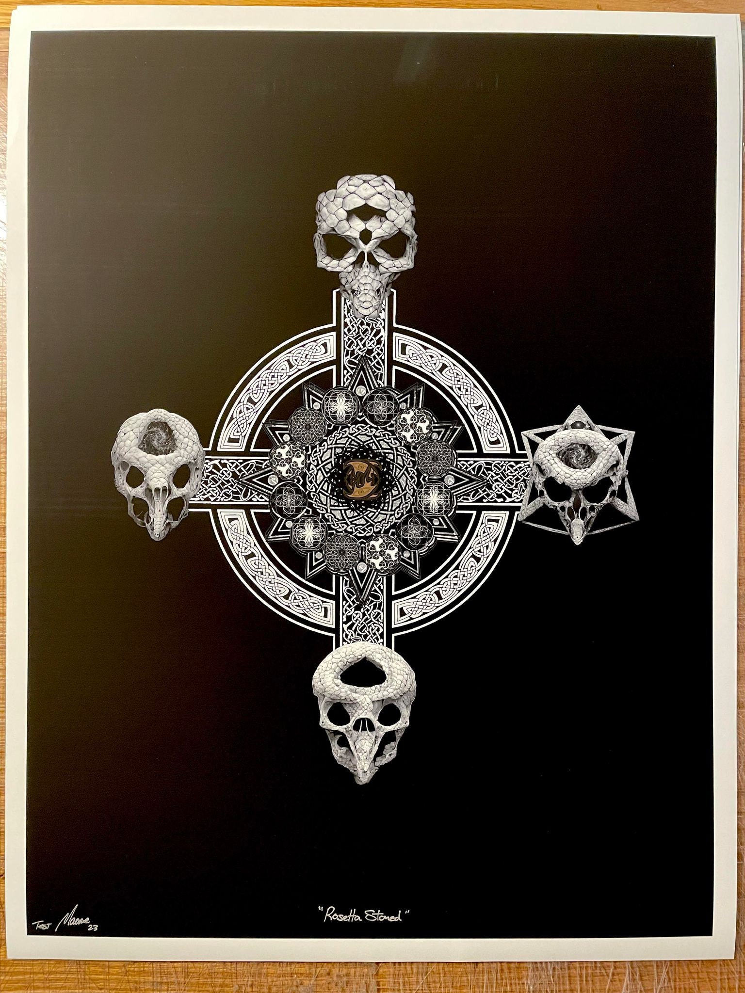 TOOL "rosetta Stoned" Art Print - Etsy