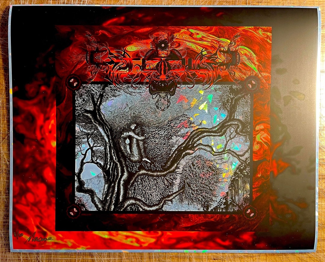 Fear Inoculum Foil Handbill Main Edition (red) 6.5X5 - Etsy