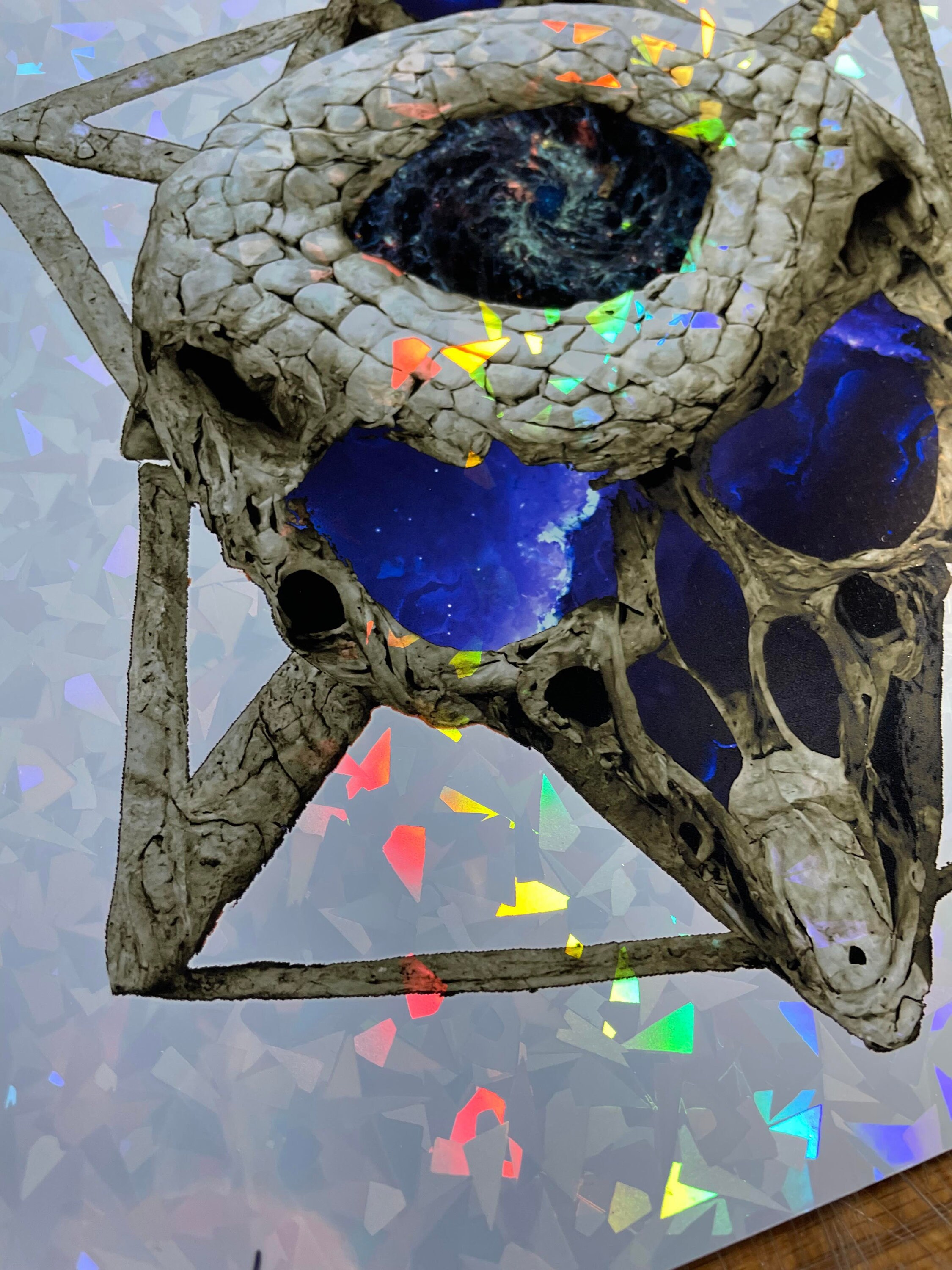 Third Eye Skull Vol IV 8x10 Shatter Foil Main Edition AP (artist Proof ...