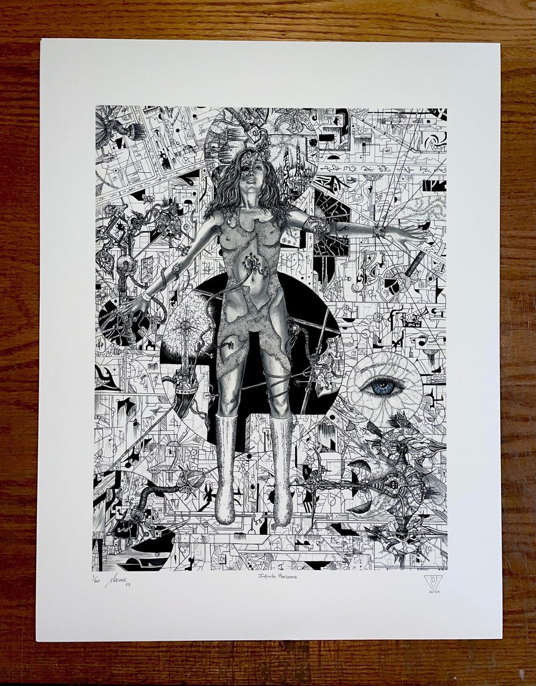 TOOL "infinite Horizons" Line Art Print - Etsy