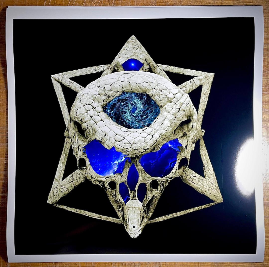 Third Eye Skull Vol IV 17x17 Full Sized Edition AP - Etsy