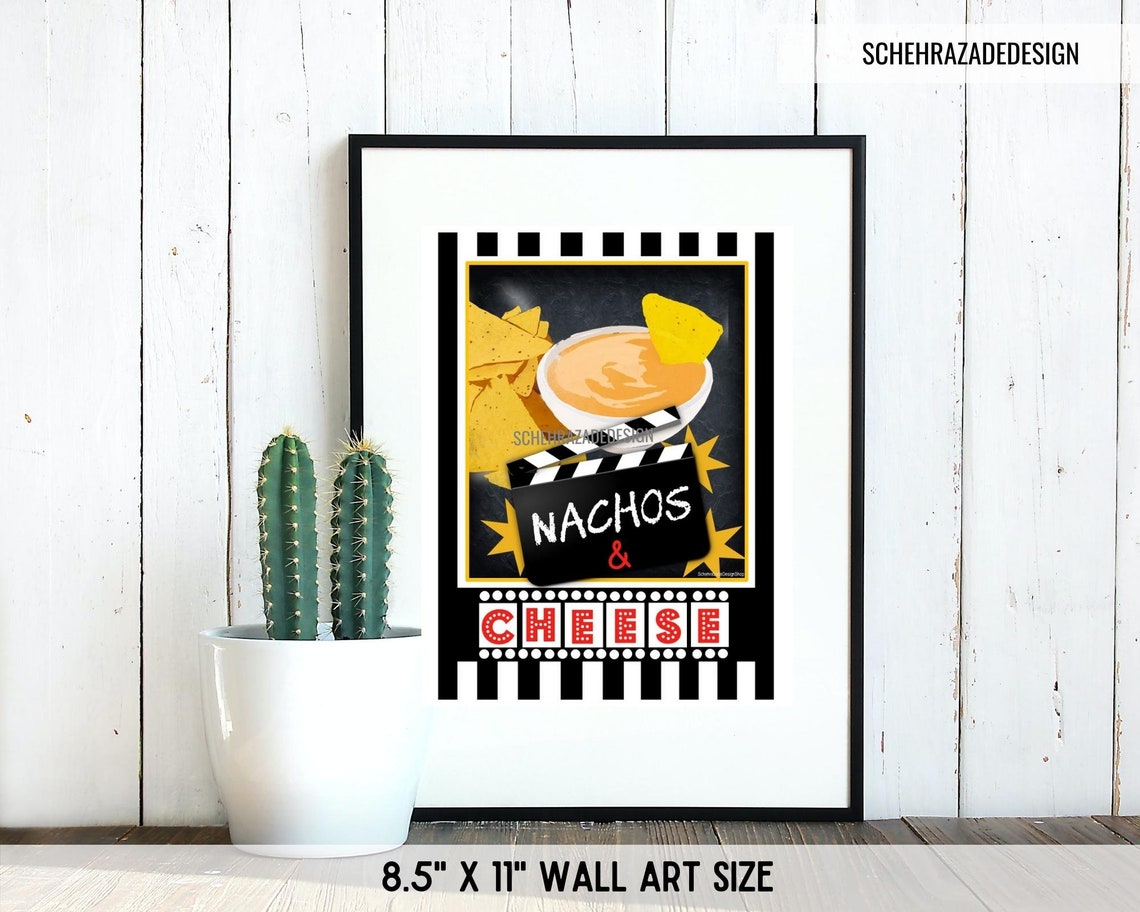 Movie Night Party Signs Movie Night Printable Party - Etsy