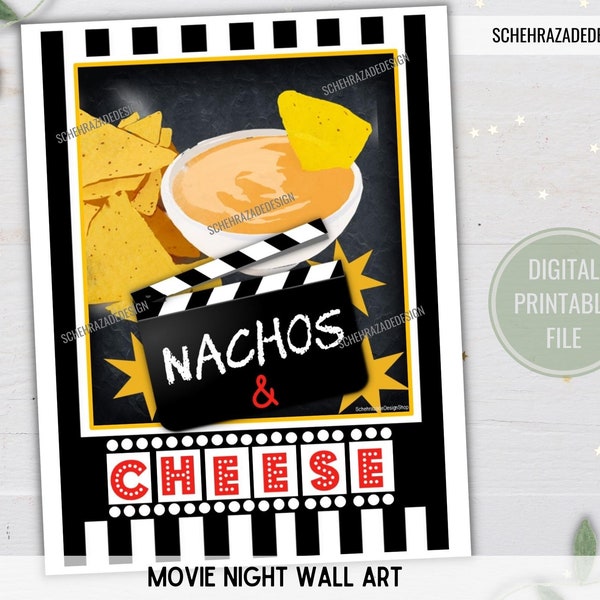 Movie Night Signs - Etsy