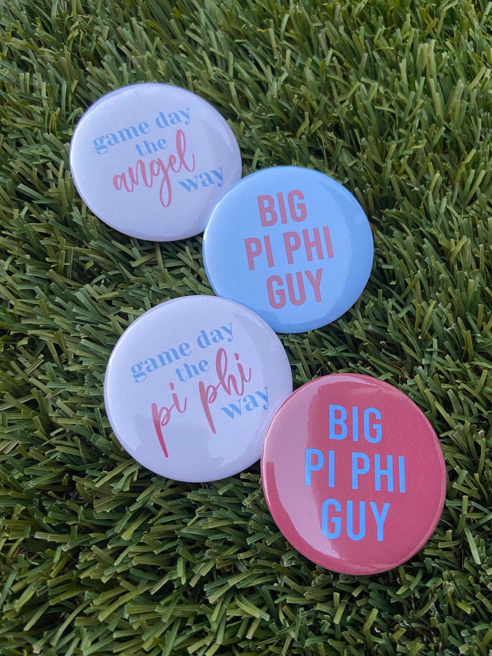 Big Pi Phi Guy Game Day Button Pi Phi Game Day Pin - Etsy