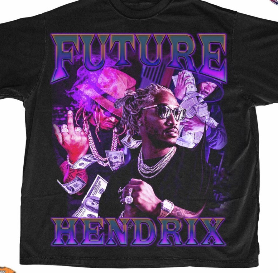 Vintage Future Hendrix Graphic Shirt Rapper Shirt Sweatshirt | Etsy