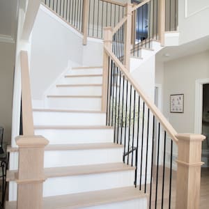 Handrail Modern Style Hardwood 6084 Contemporary Style Maple/hickory ...