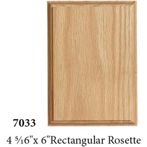 Hand Crafted Hardwood Stair Railing Rosettes Red Oak/poplar/hickory ...