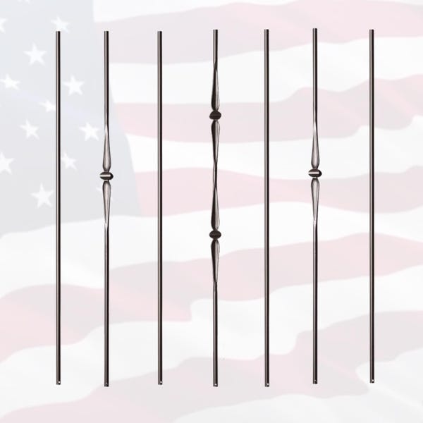 Round Iron Balusters - Etsy