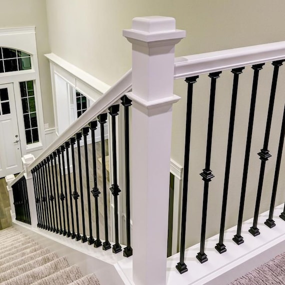 Traditional Hand Railings Modern Meets Traditional Staircase Remodel