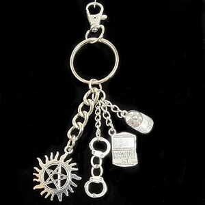 SUPERNATURAL KEYCHAINS - Winchesters, the Hunters, the Mystics ...