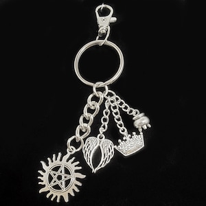 SUPERNATURAL KEYCHAINS - Winchesters, the Hunters, the Mystics ...
