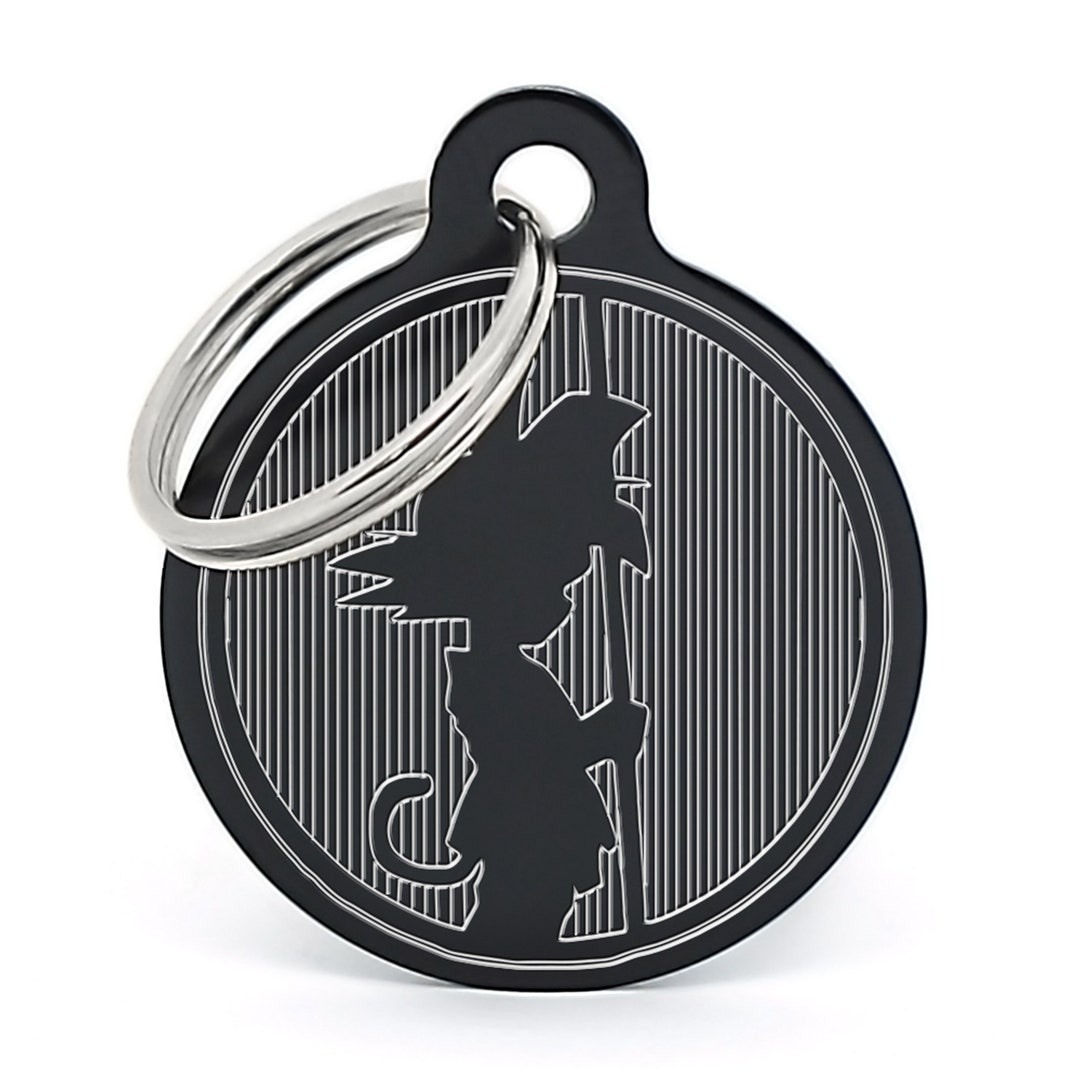 Personalized Dog Badge SON GOKU Dog Nameplate Personalized - Etsy