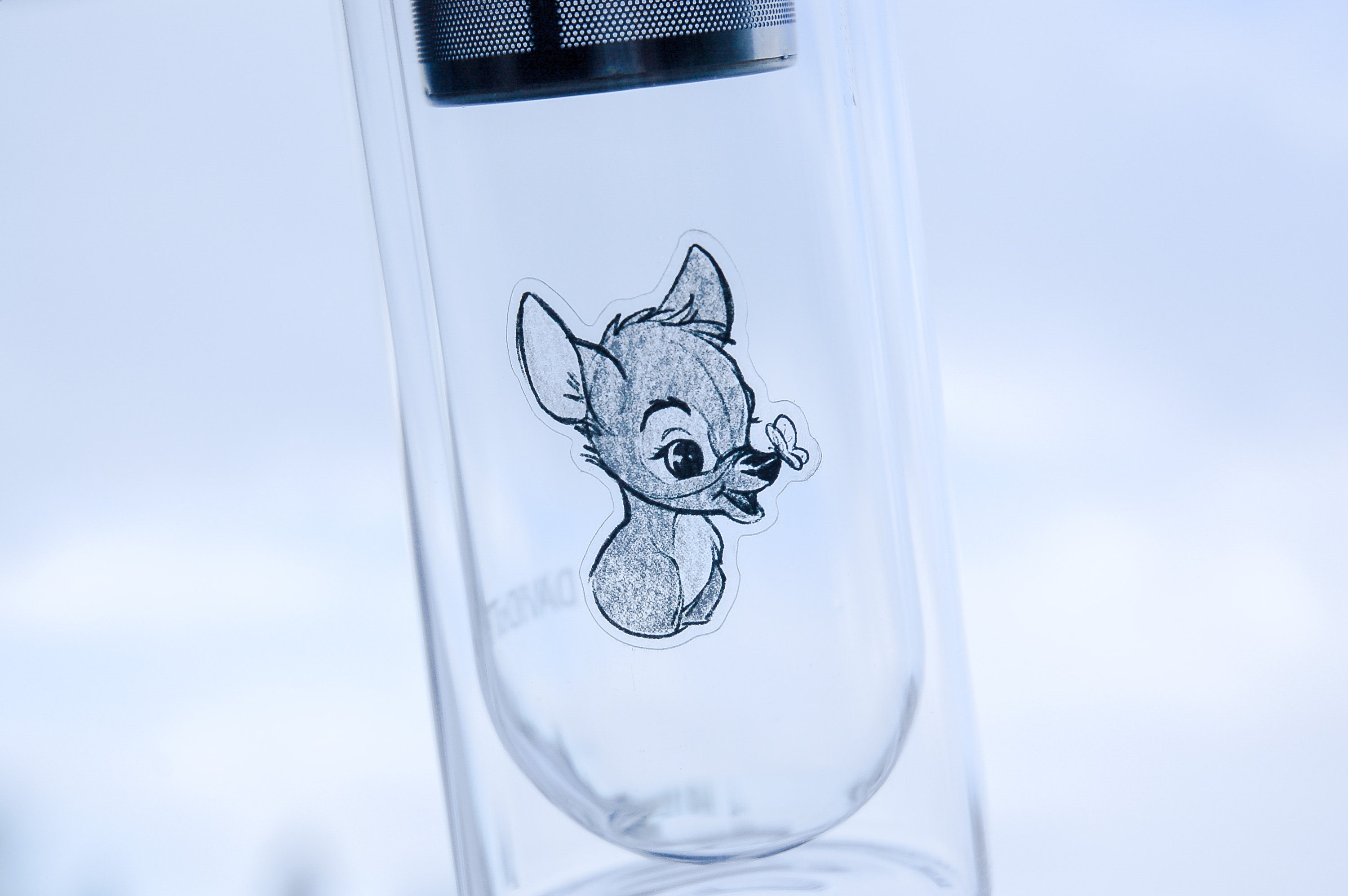 Clear Disney Bambi Sticker - Etsy