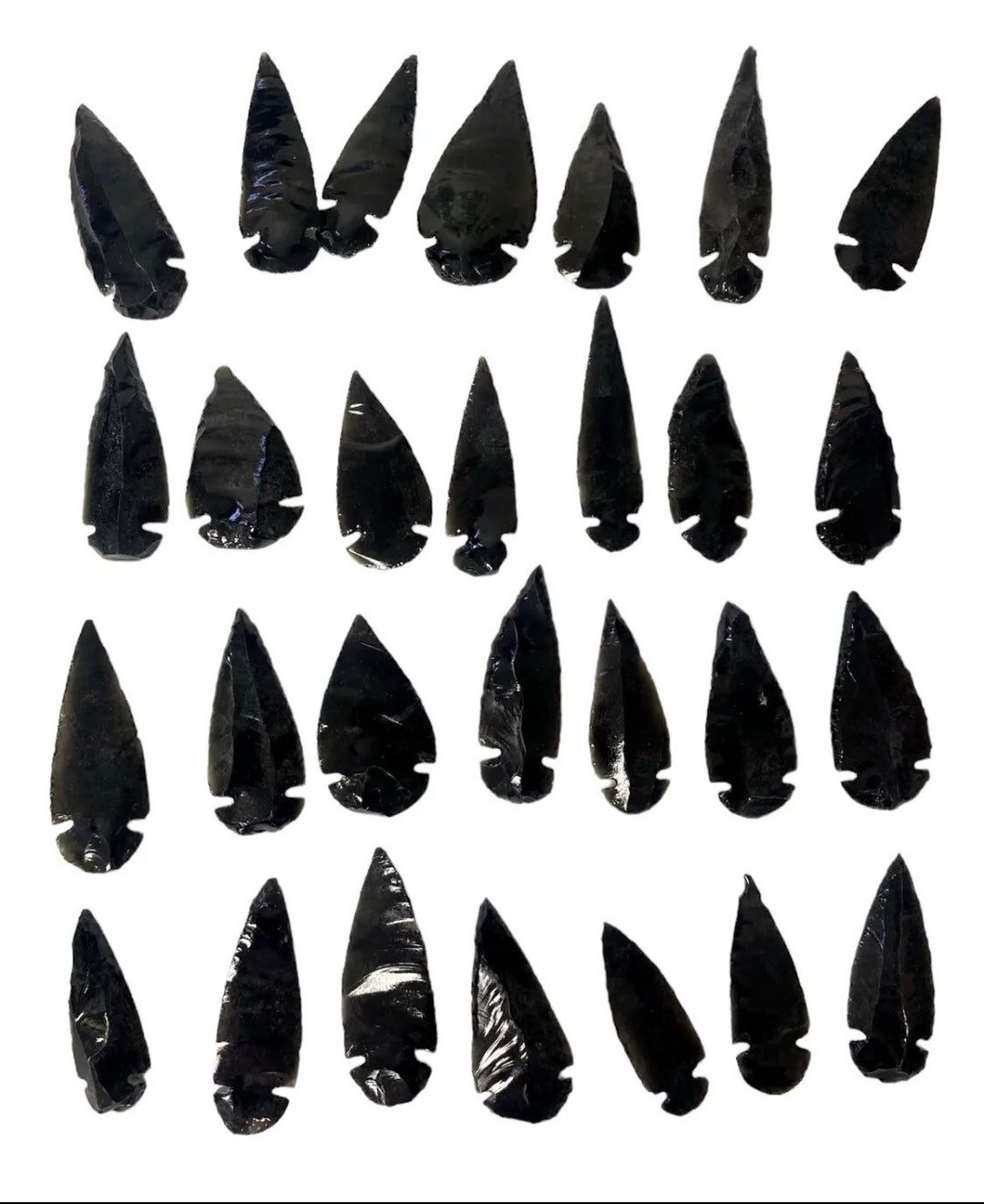 BLACK OBSIDIAN ARROWHEAD - Etsy