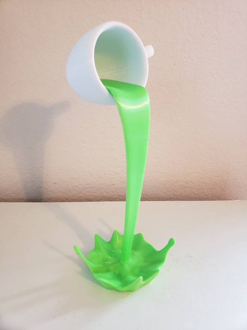 Floating Cup With Spill and Splash - Etsy