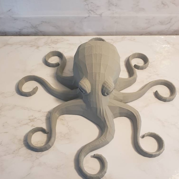 3d Printed Octopus - Etsy
