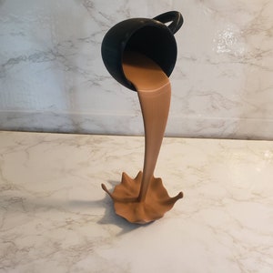 Floating Cup With Spill and Splash - Etsy