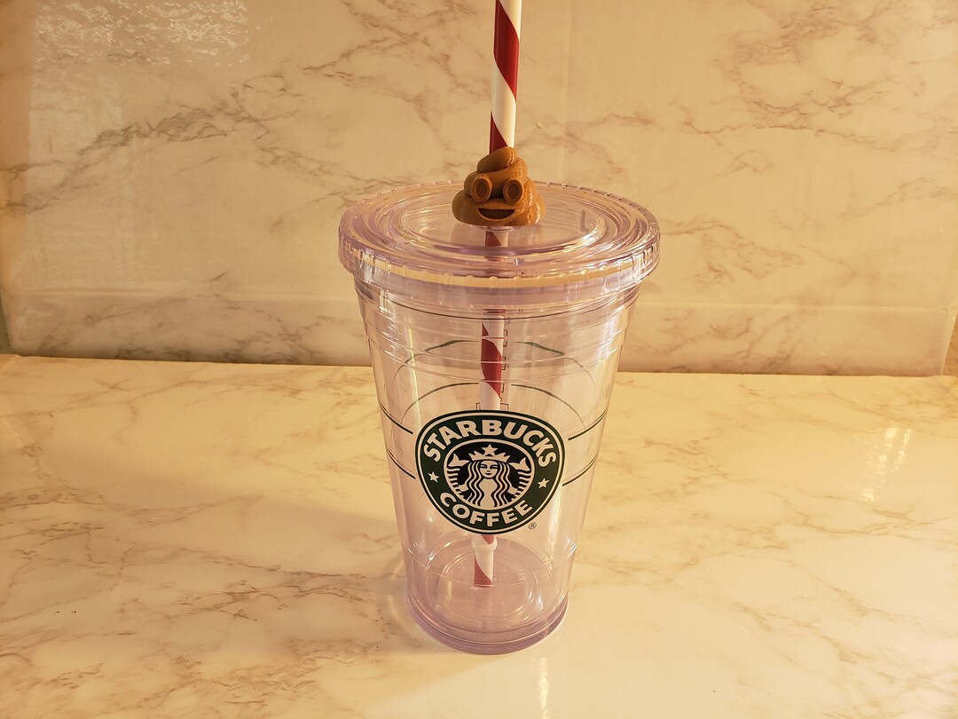 Poop Emoji Straw Topper, Small - Etsy